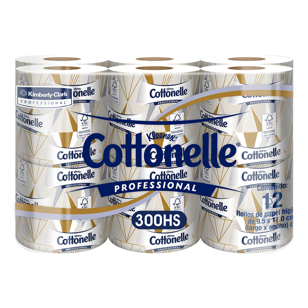 Higienico Kleenex Cottonelle C/4 300 Hjs 90497 – Dalce